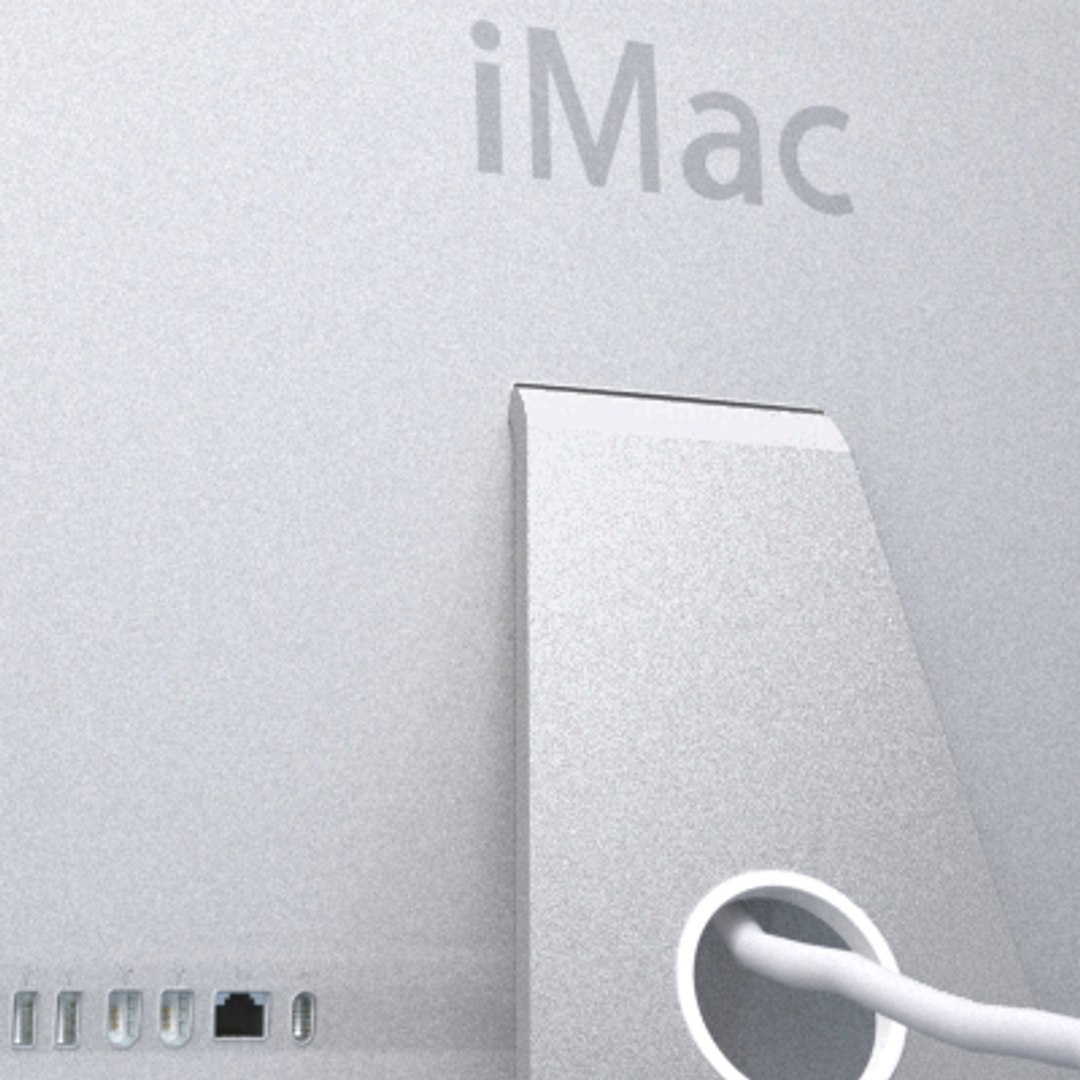 Apple Imac G5 Core 3d Model