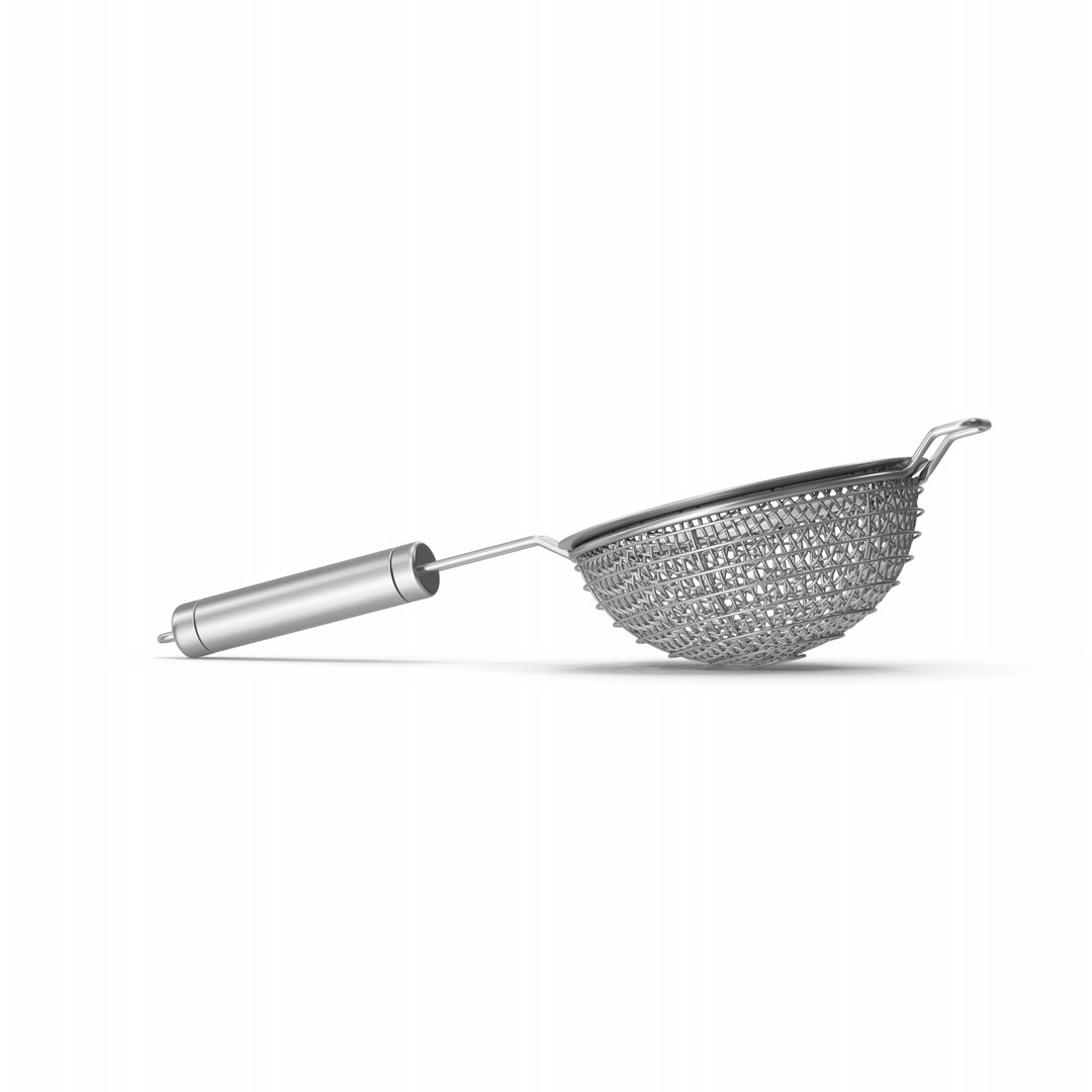 Steel Kitchen Sieve 3D Model - TurboSquid 2027293