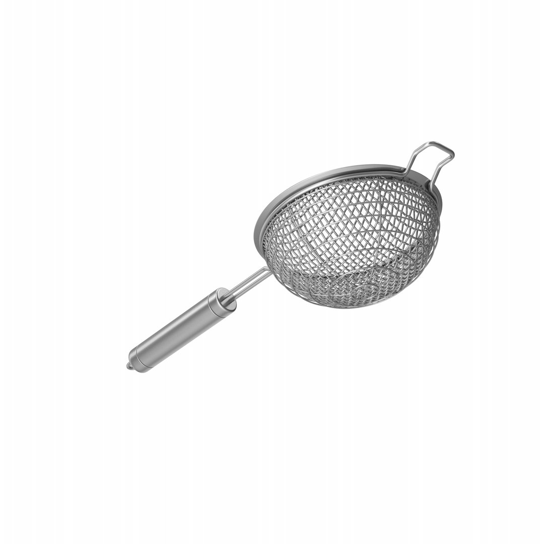 Steel Kitchen Sieve 3D Model - TurboSquid 2027293