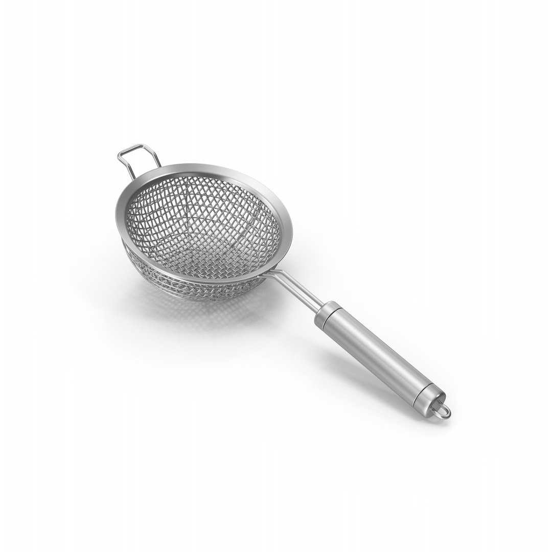 Steel Kitchen Sieve 3D Model - TurboSquid 2027293