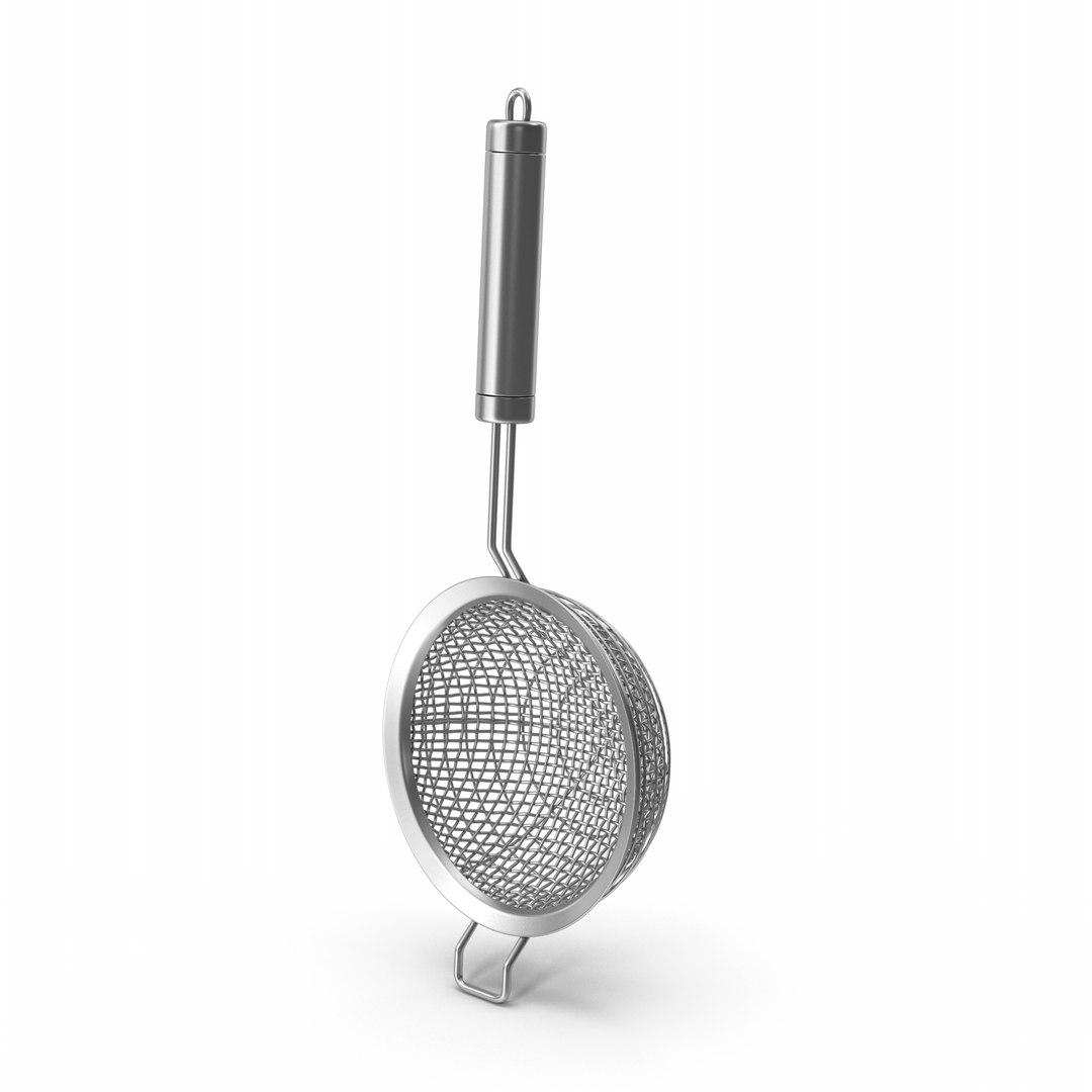 Steel Kitchen Sieve 3D Model - TurboSquid 2027293