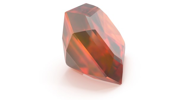 Emerald Cut Amber 3D model - TurboSquid 1840124