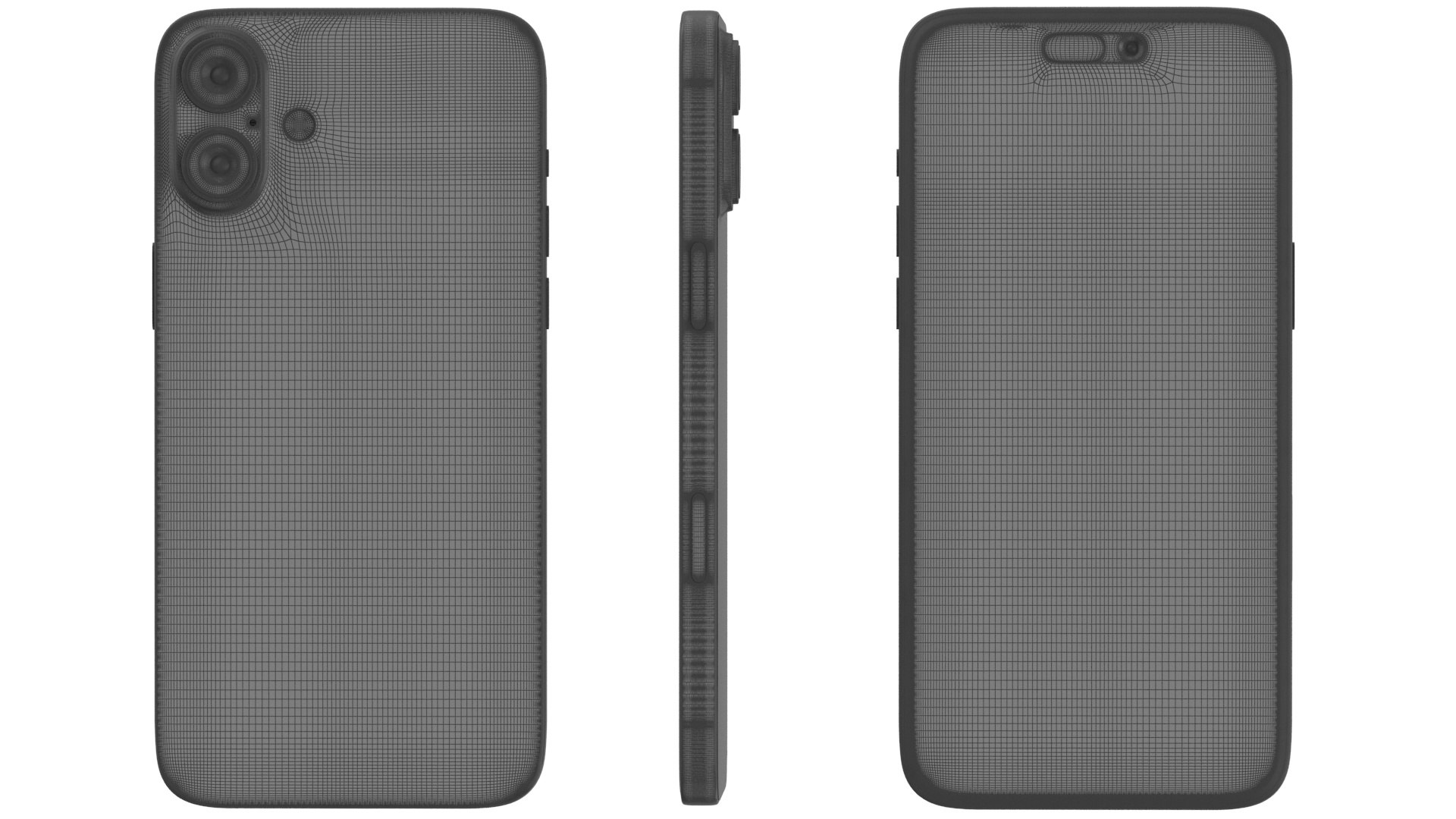 3D Apple IPhone 16 Plus White Model - TurboSquid 2283813