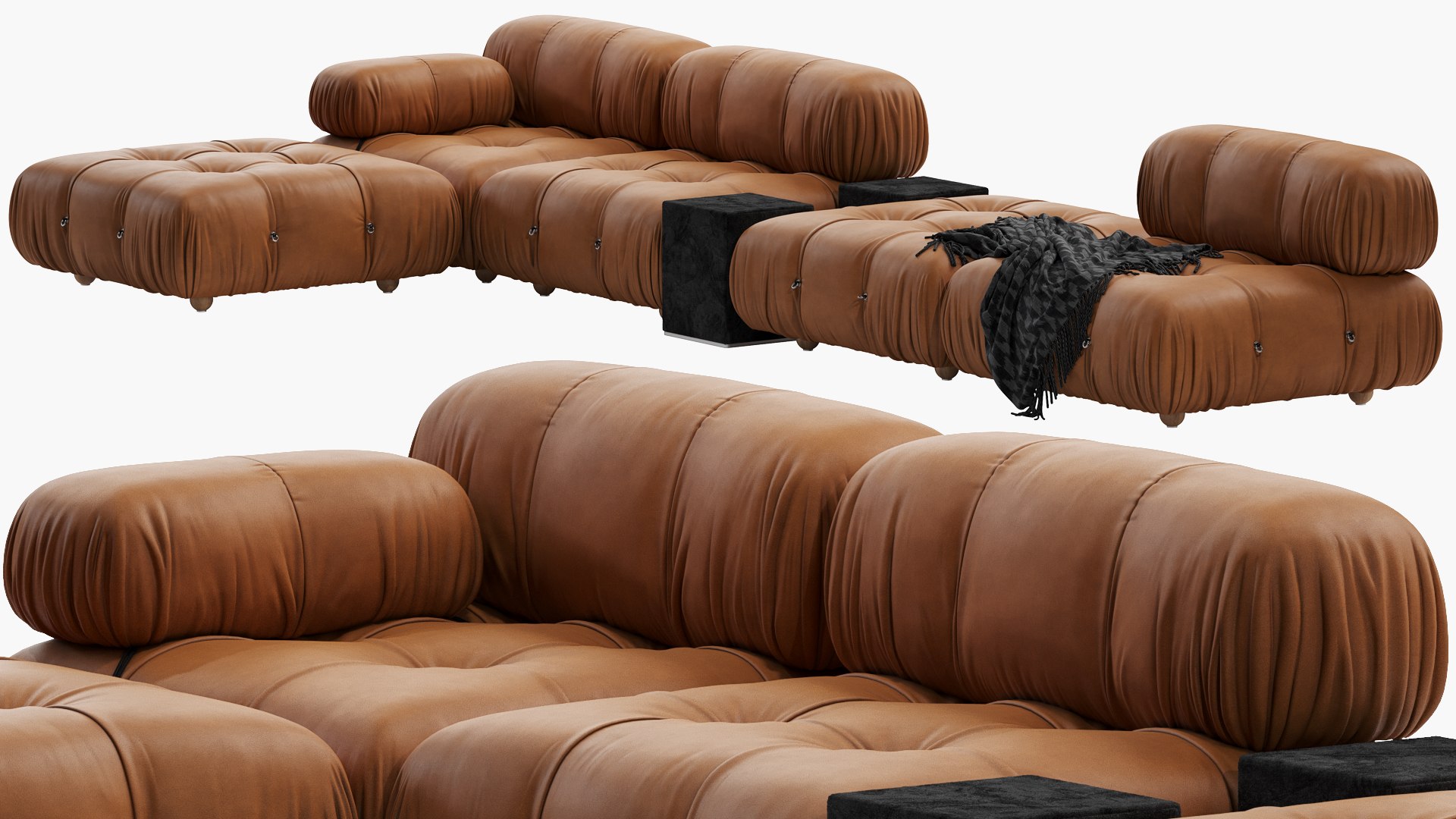 3D Camaleonda Sofa By Bebe Italia Model - TurboSquid 2008477