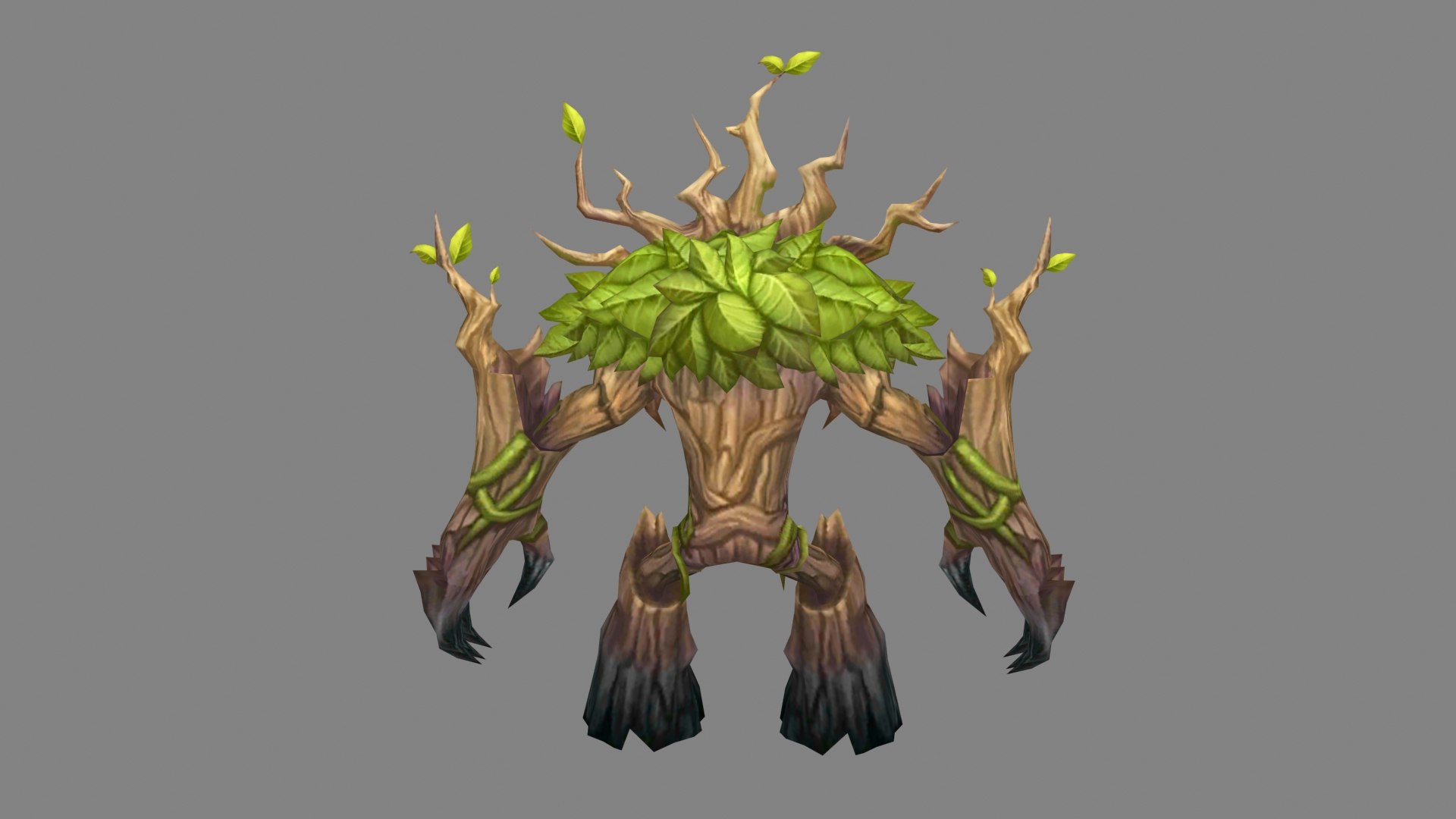 3D Old Dryad - Tree Monster - TurboSquid 2265076