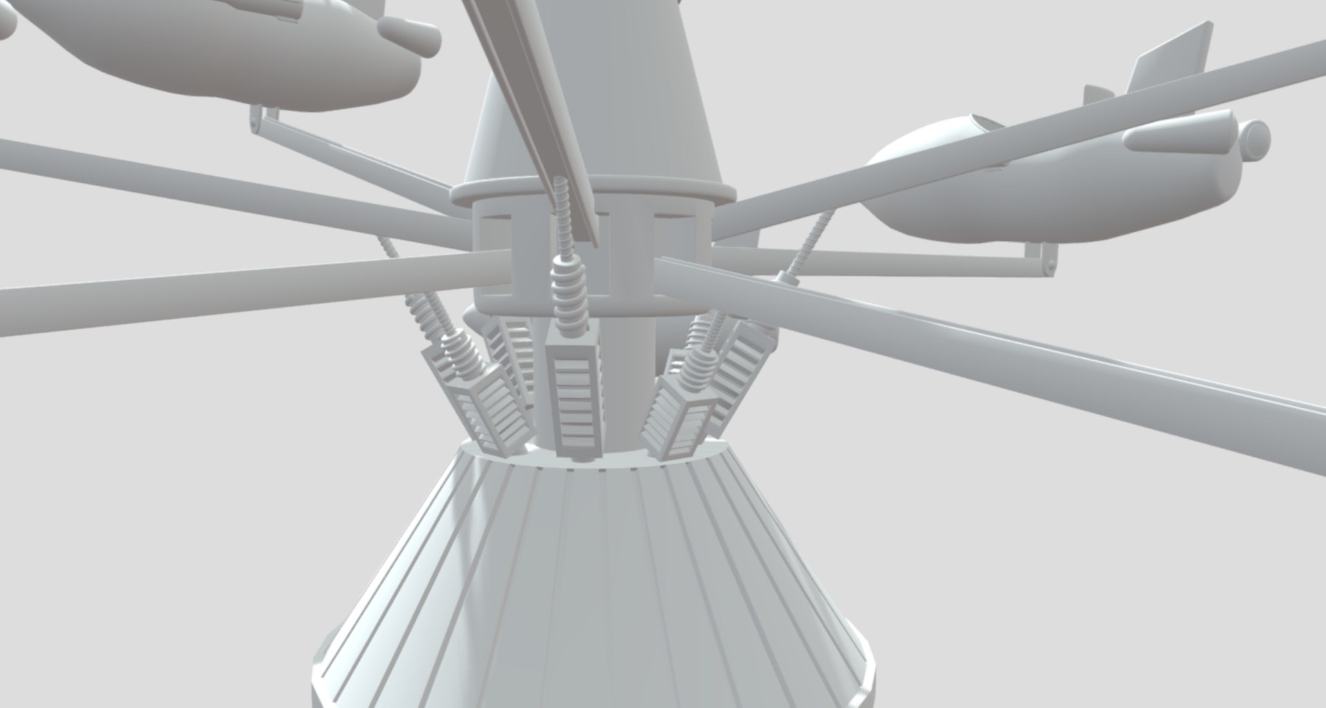 SpaceShip Caroussel Model - TurboSquid 2039646