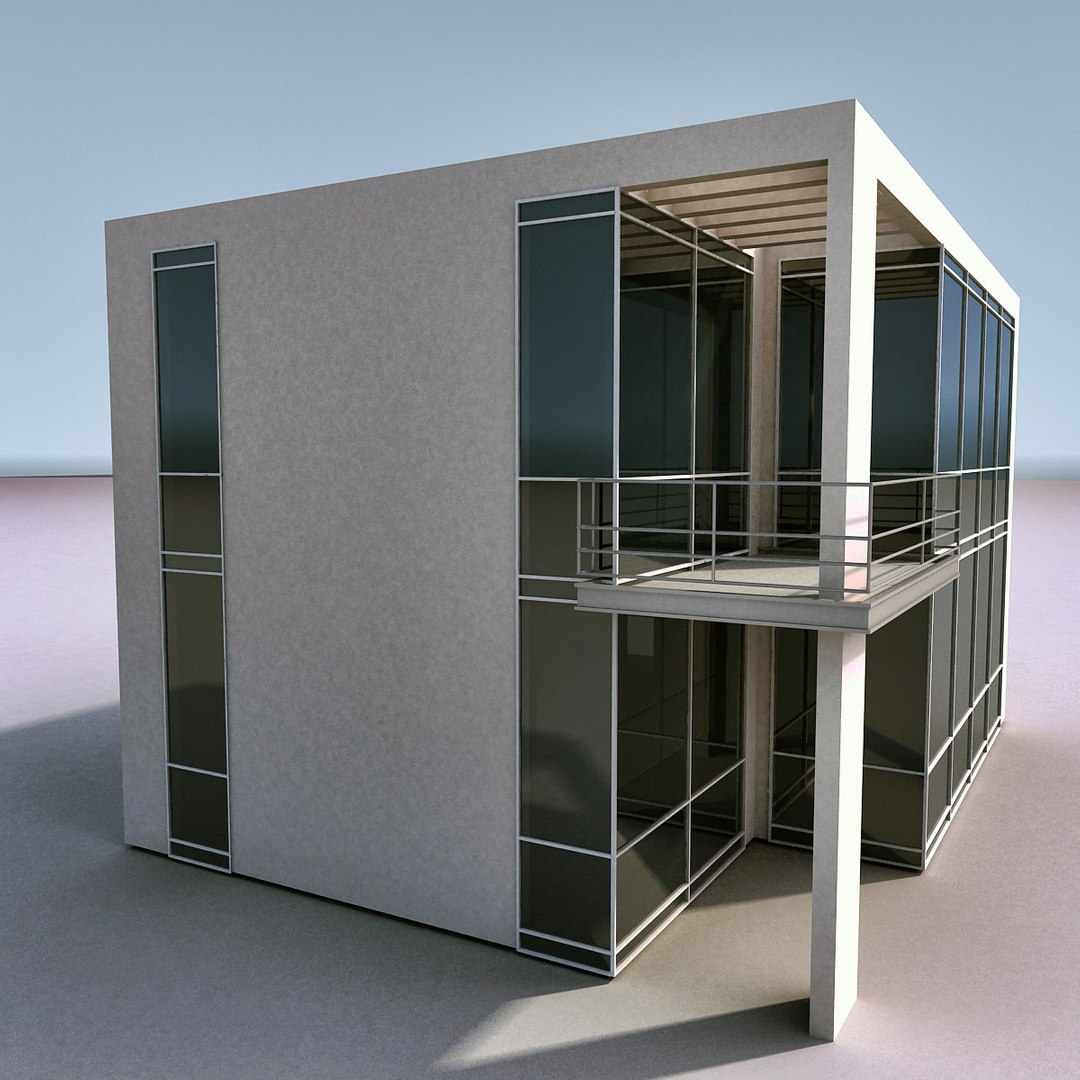 3d Modern Building