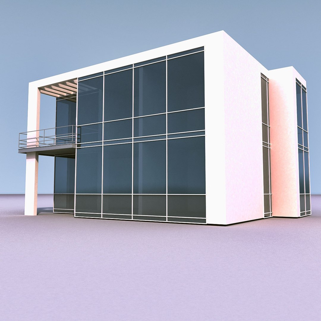 3d Modern Building