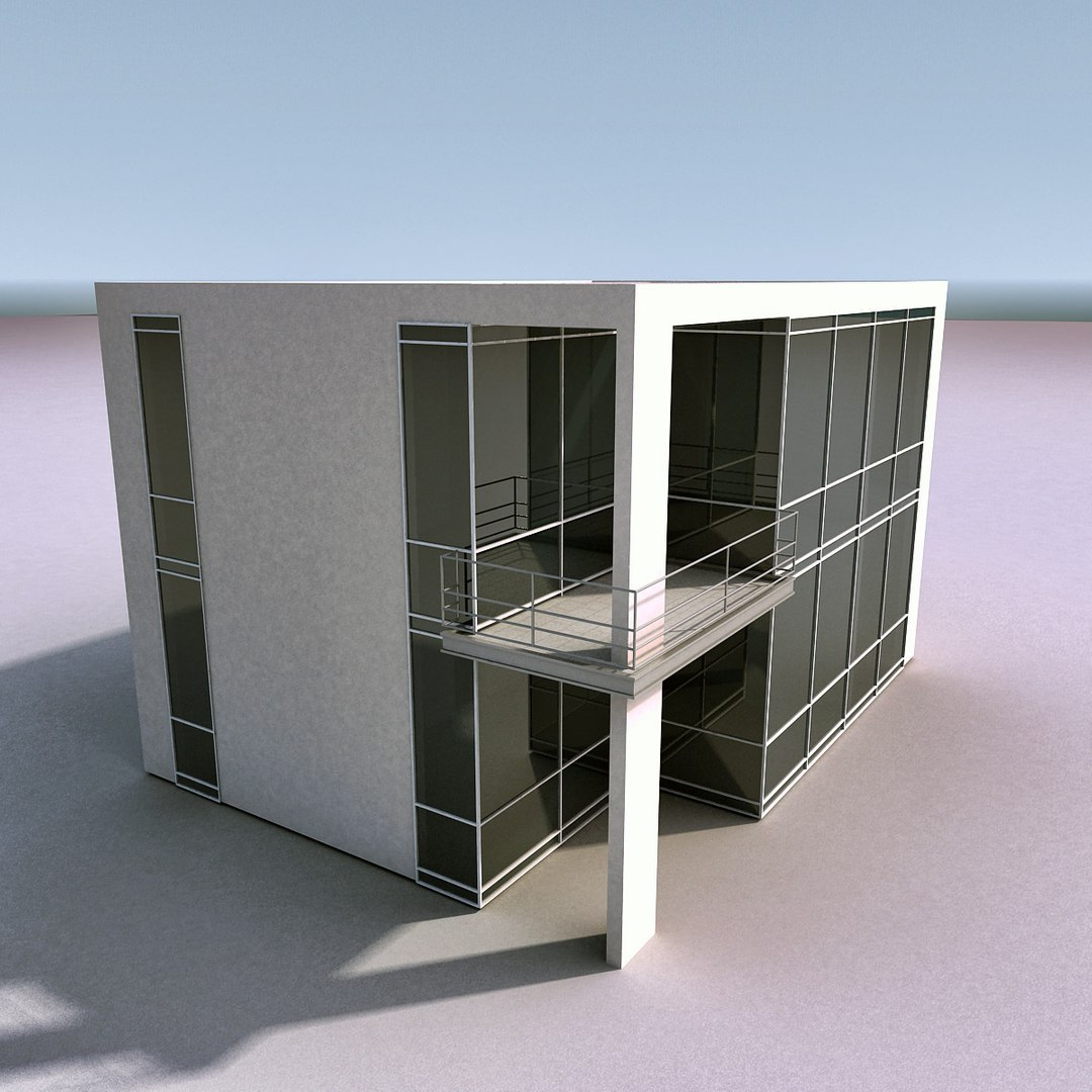3d Modern Building