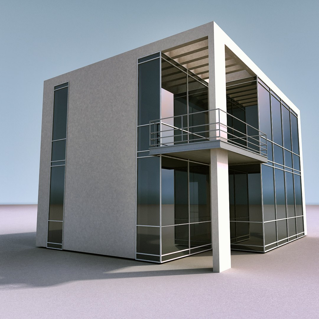 3d Modern Building