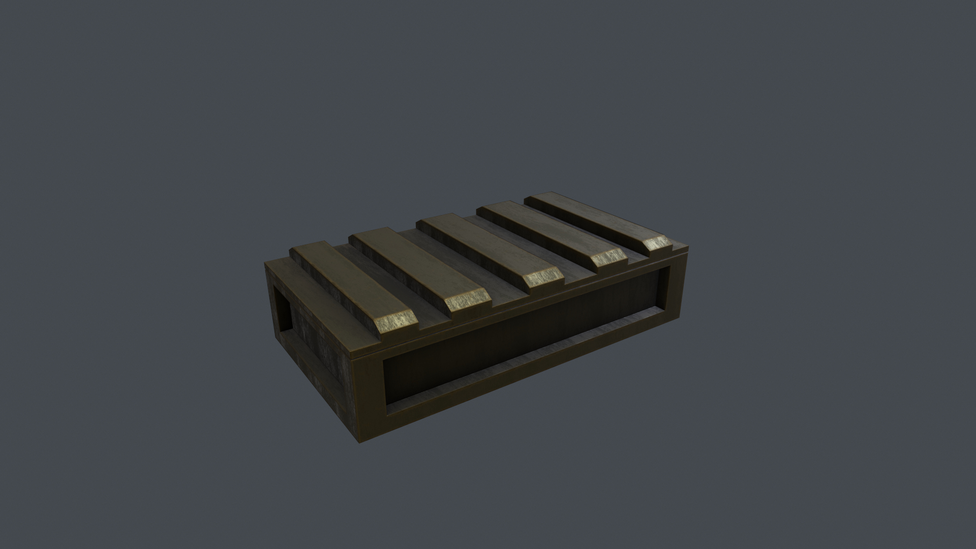 Wooden Crate 3D - TurboSquid 2365932
