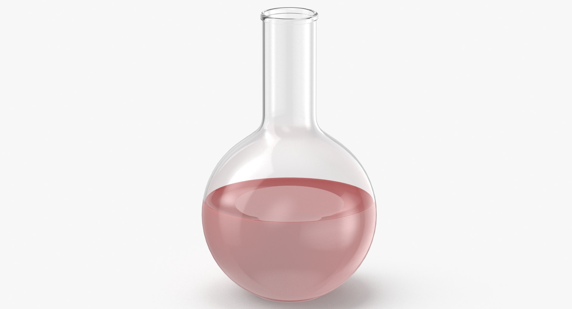 3D Florence Flask 02 Empty And In Use Model - TurboSquid 1884976