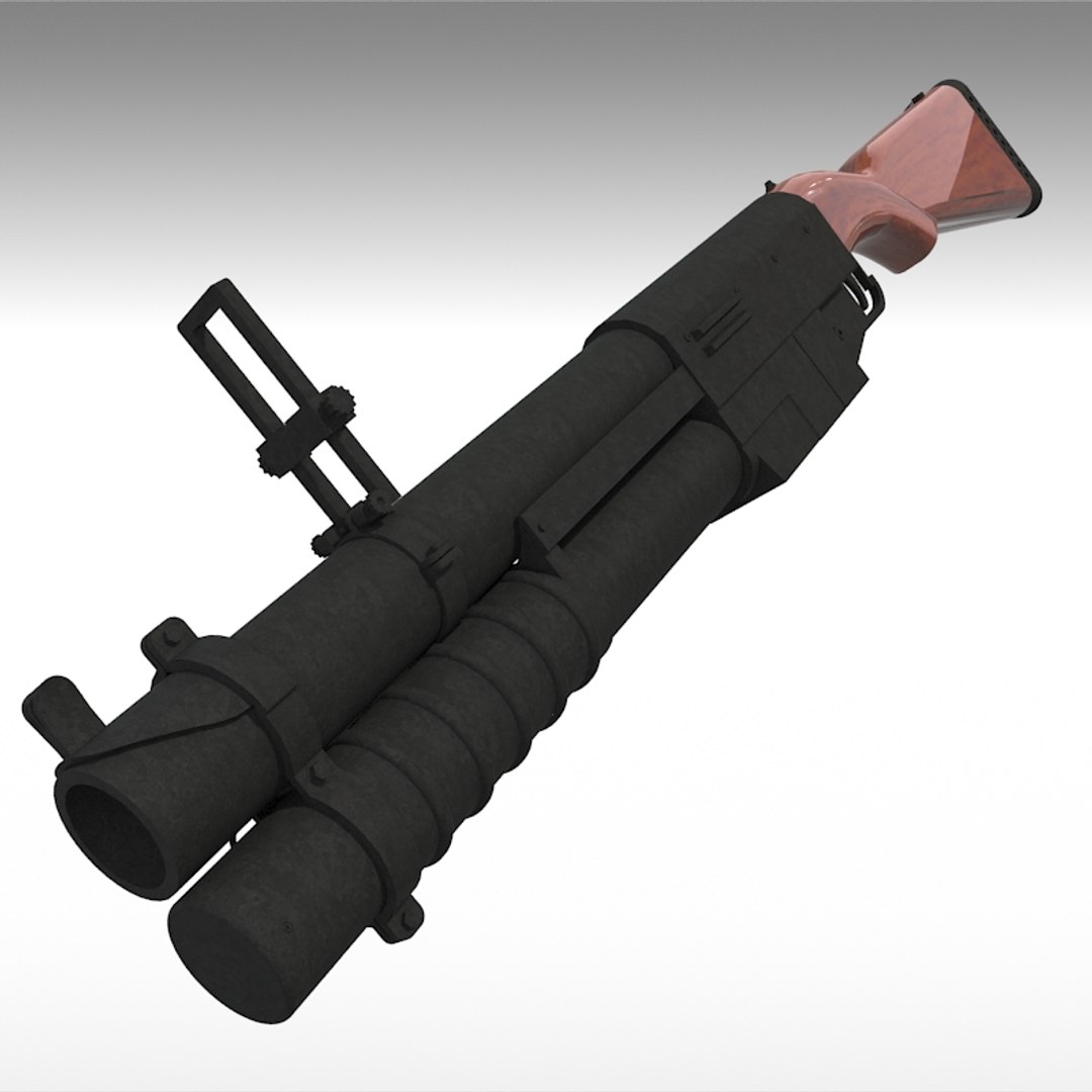 Grenade Launcher Model - TurboSquid 1221361