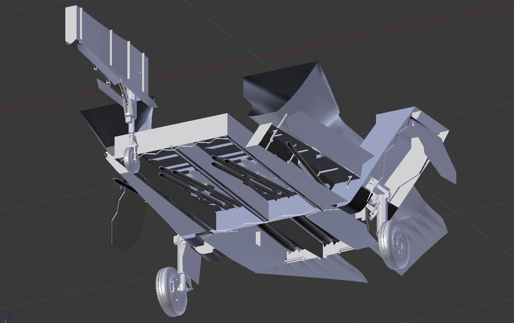 3D Silent Falcon The Next Generation Stealth Fighter Jet Model ...
