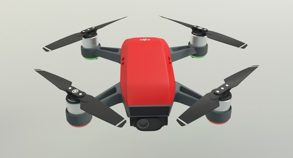 Dji spark quadcopter 3D - TurboSquid 1164948