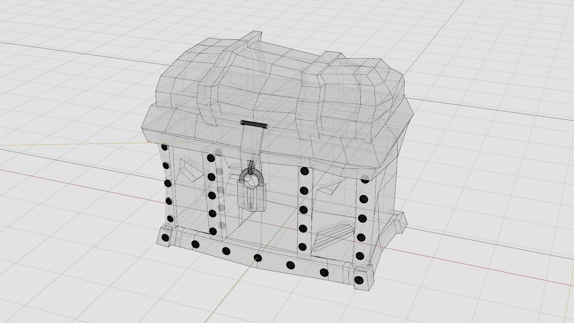 Pirate Chest Model - TurboSquid 2118243