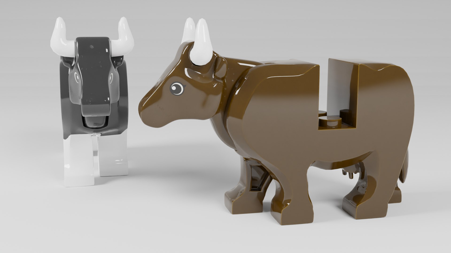 3D Lego Cow2 - TurboSquid 1962399