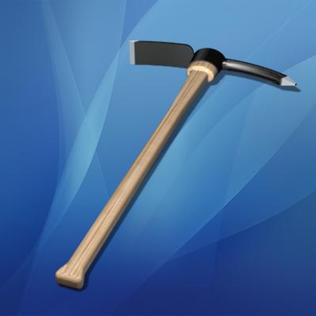 Mattock Tool 3d Model