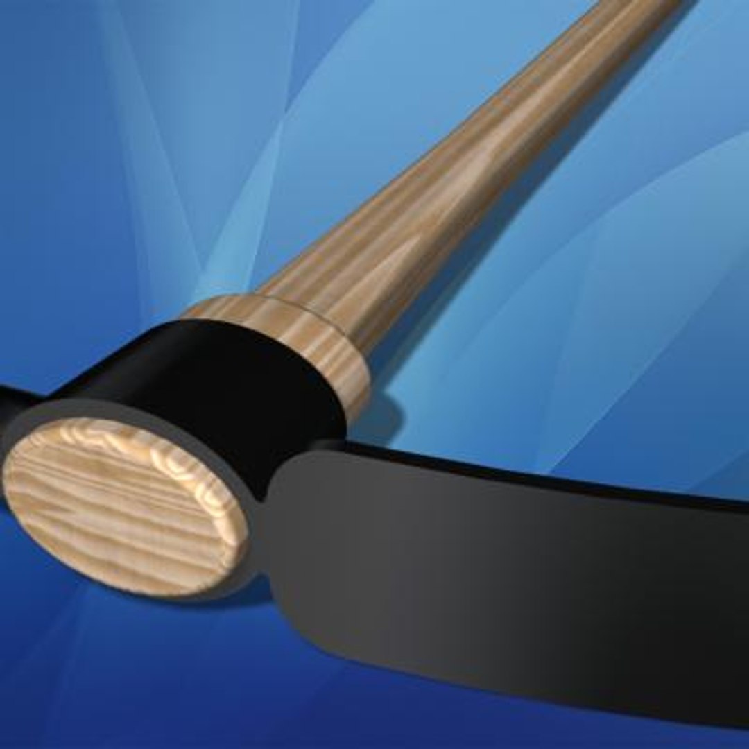 Mattock Tool 3d Model