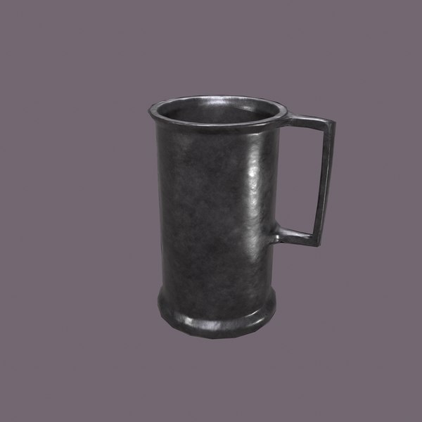 3D medieval metal cup - TurboSquid 1379524