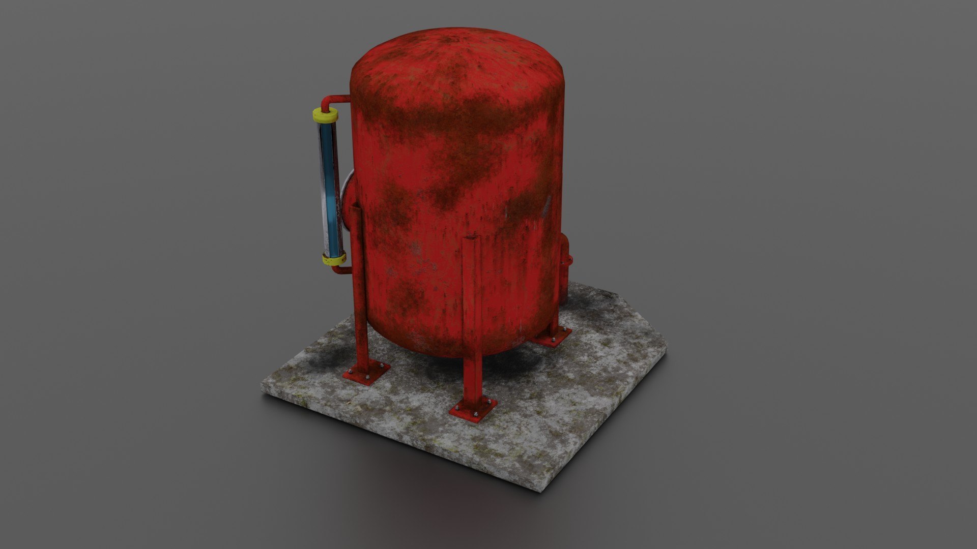 3D Oil Tank Model - TurboSquid 1674295