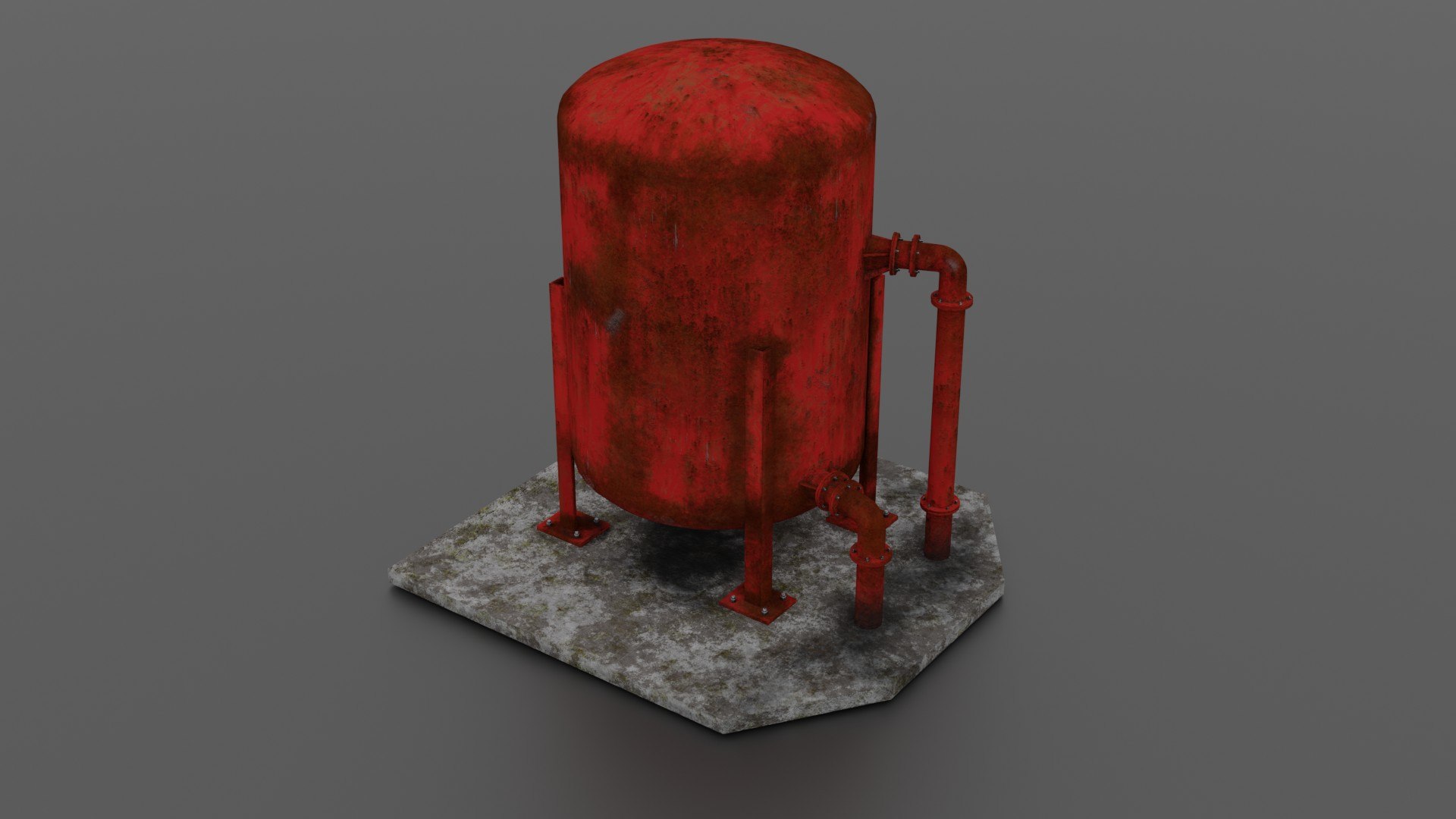 3D oil tank model - TurboSquid 1674295