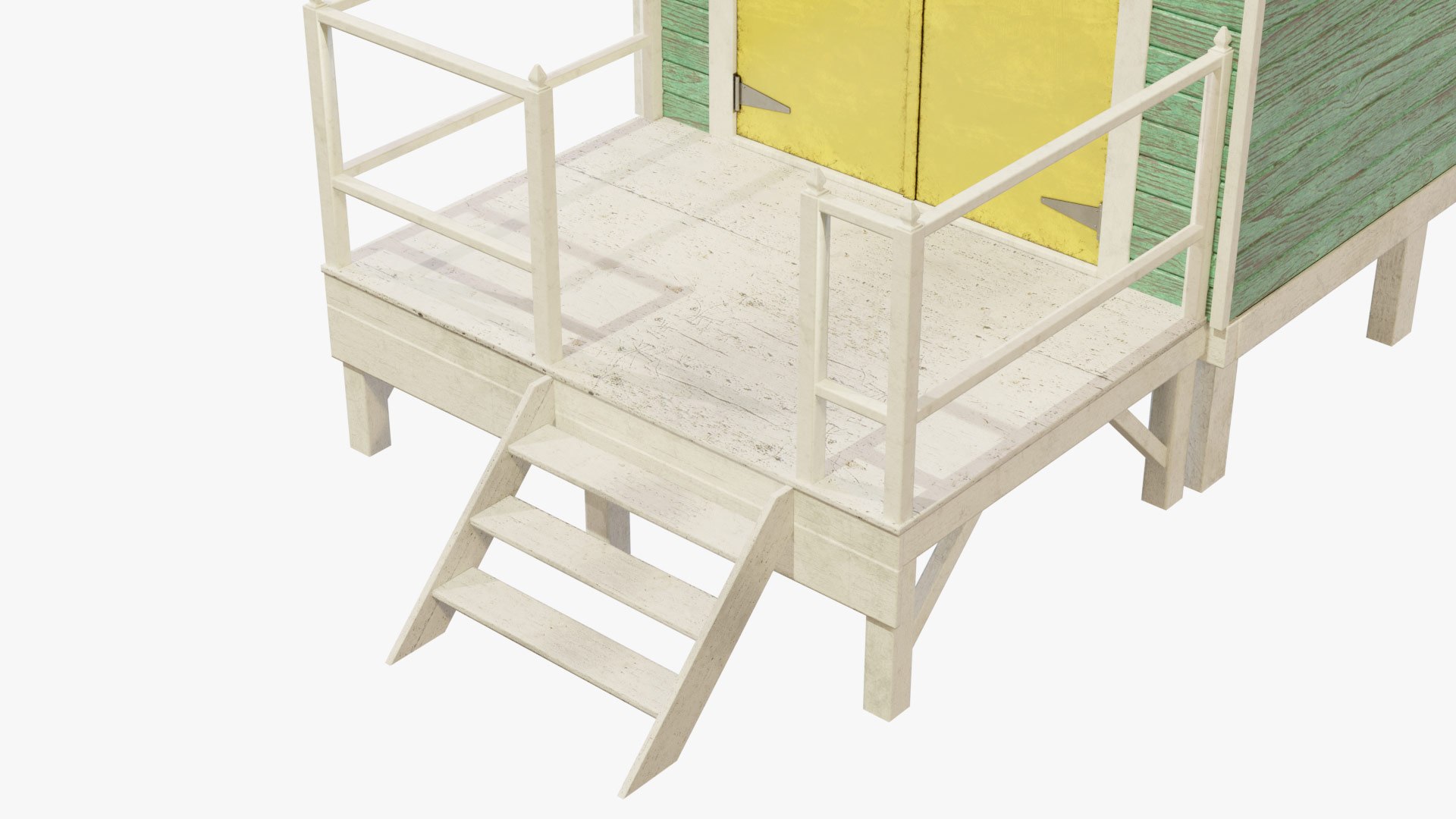 3D Beach Hut - TurboSquid 2321333