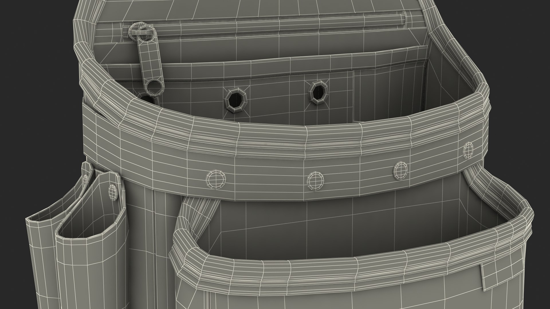 3D model Heavy Duty Multi Purpose Tool Pouch - TurboSquid 1807899