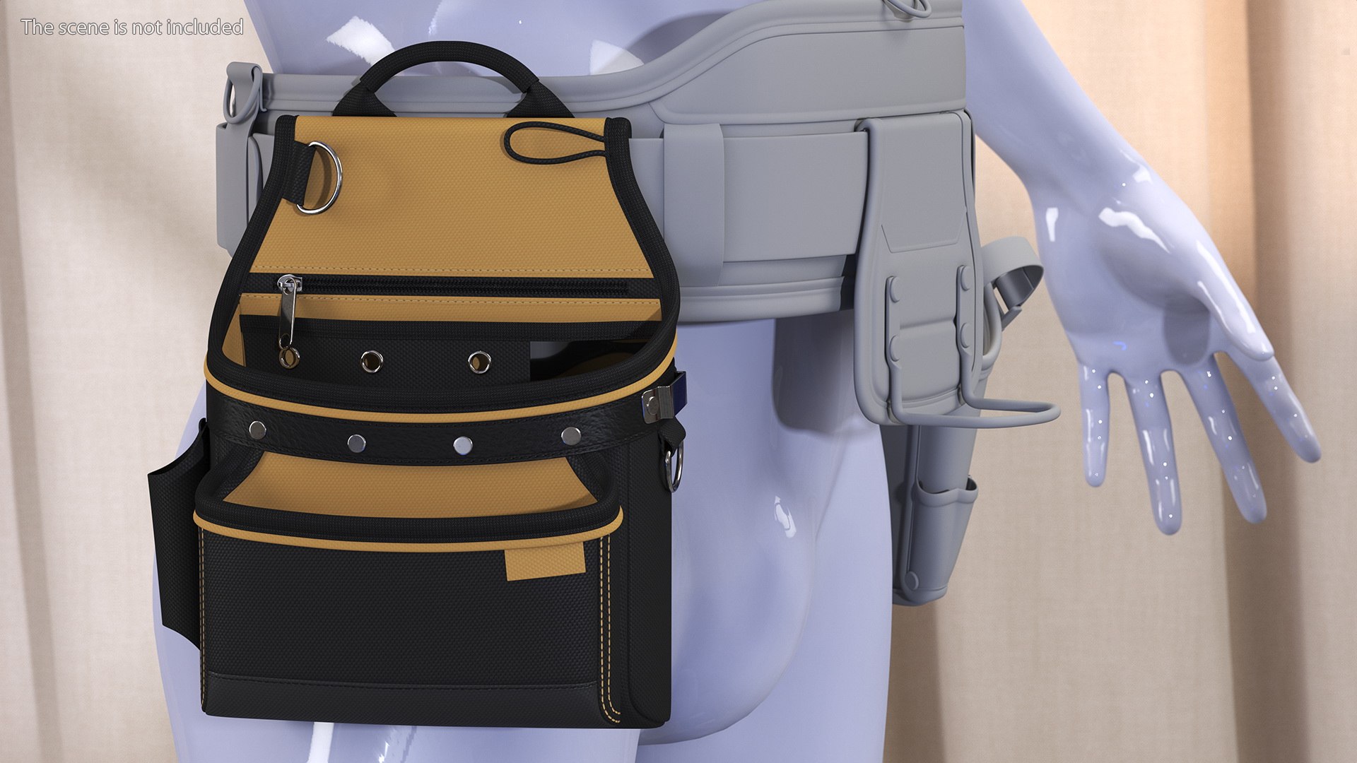 3D model Heavy Duty Multi Purpose Tool Pouch - TurboSquid 1807899