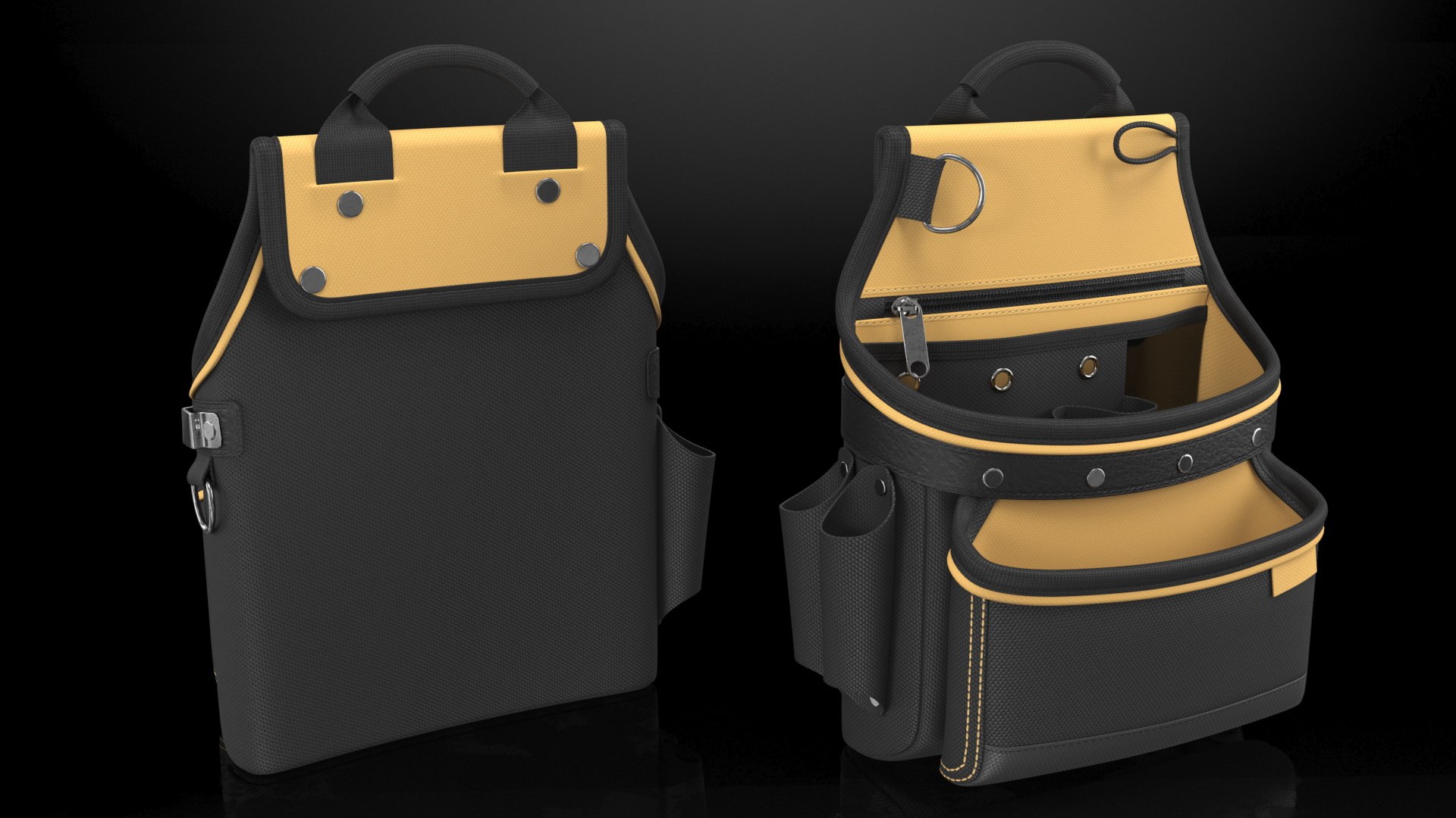 3D model Heavy Duty Multi Purpose Tool Pouch - TurboSquid 1807899