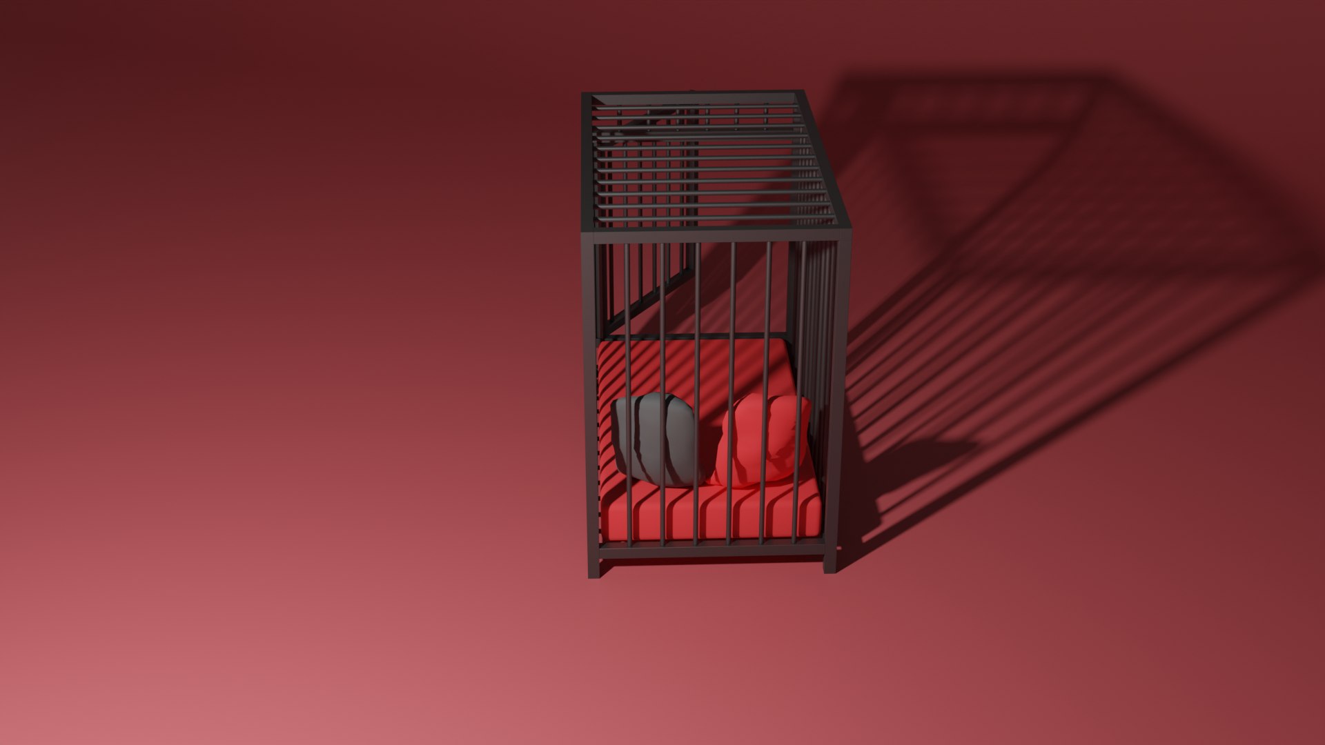 Cage Bed 3D Model - TurboSquid 1877465