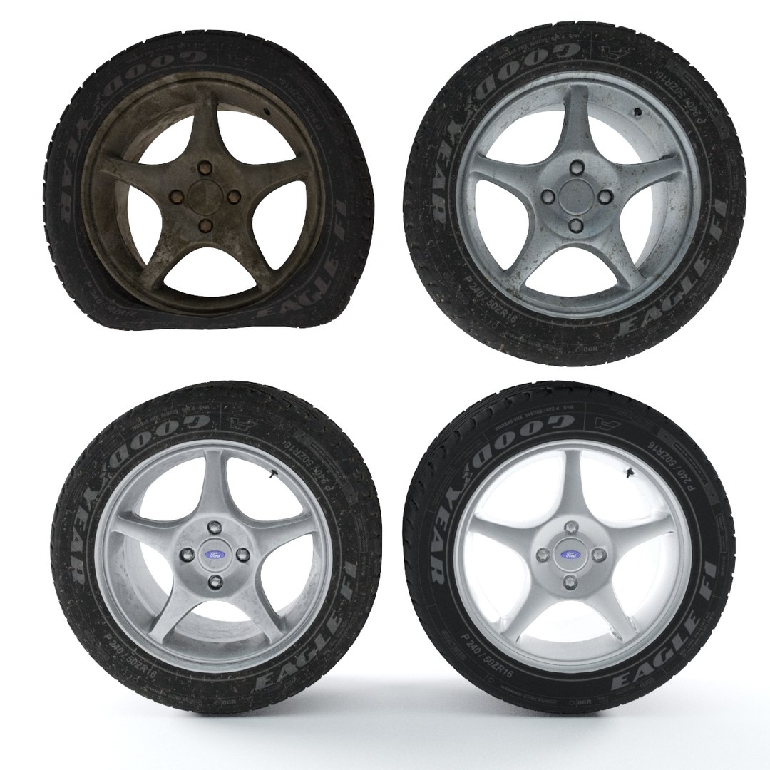 3D model car wheel - TurboSquid 1637260