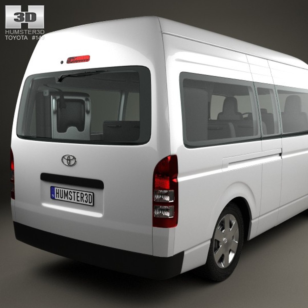 Toyota Hiace Hq 3d Model