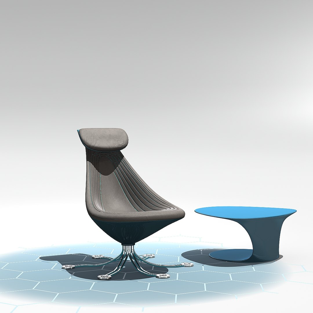 Future Chair 3D Model - TurboSquid 1497718