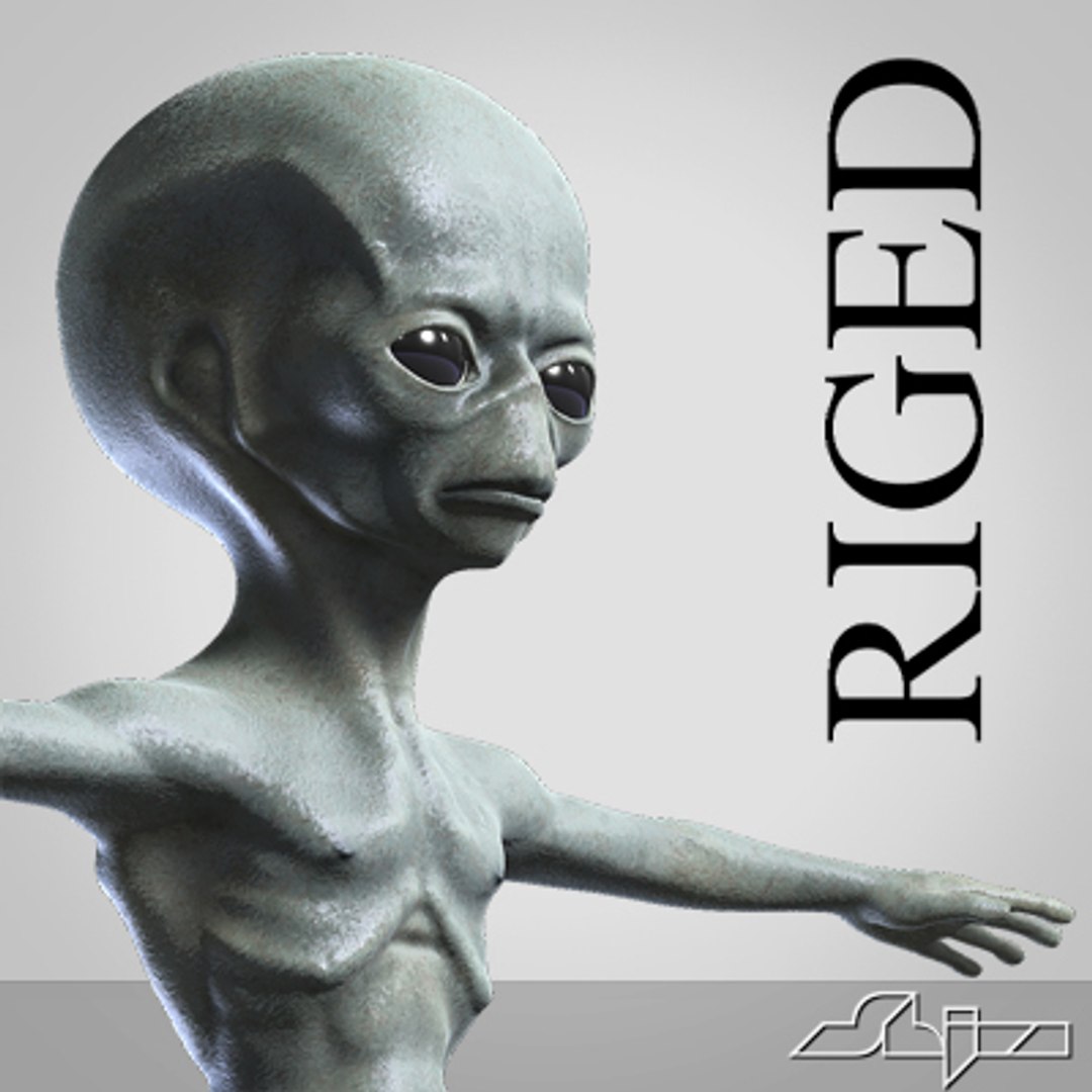 Alien Creature Biped 3d Max