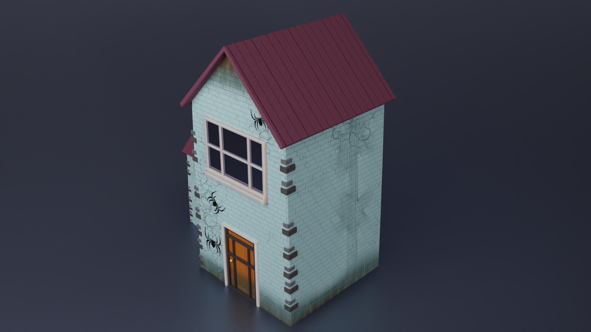 Halloween House 3D Model - TurboSquid 2141933