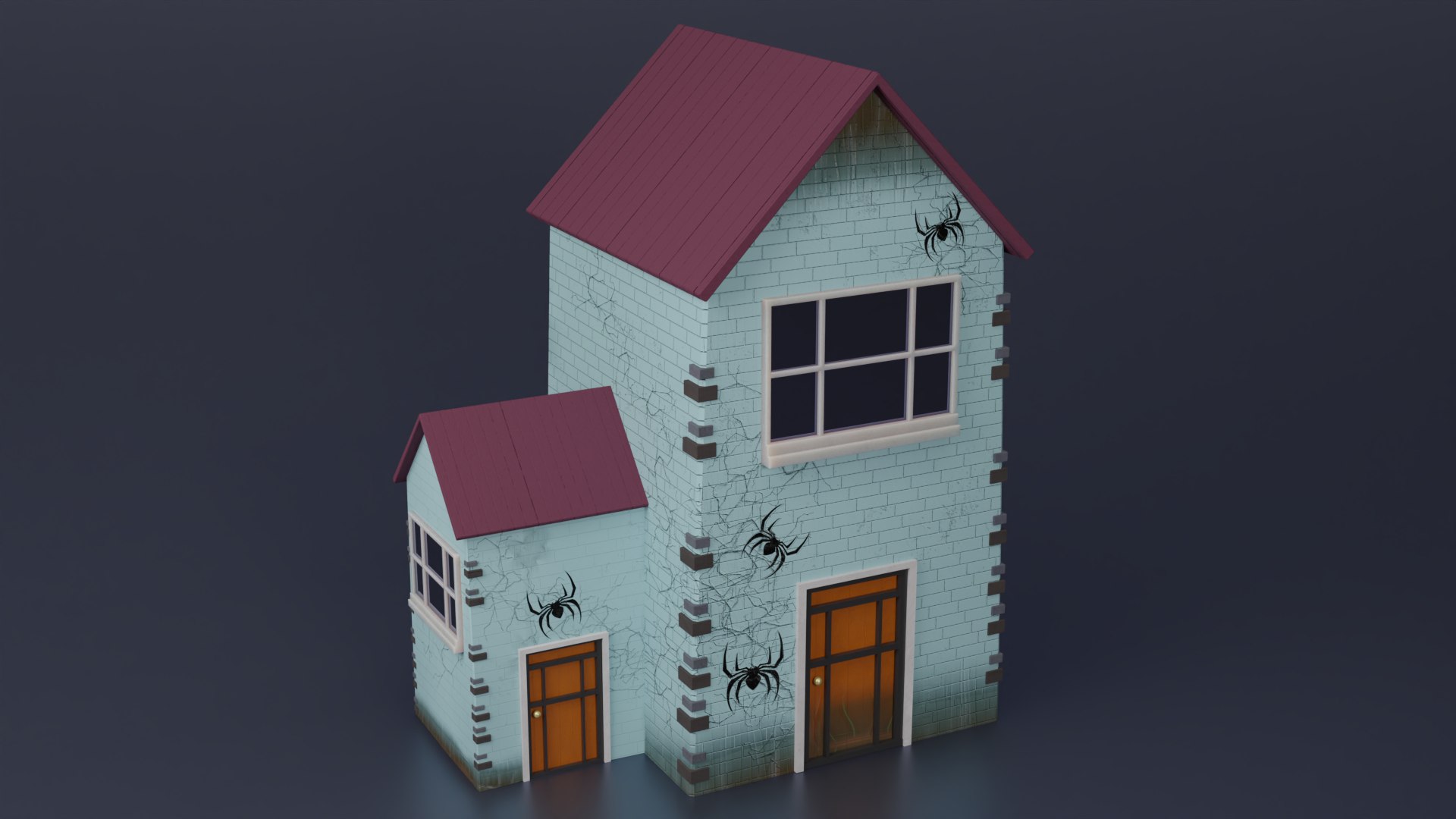 Halloween House 3D Model - TurboSquid 2141933