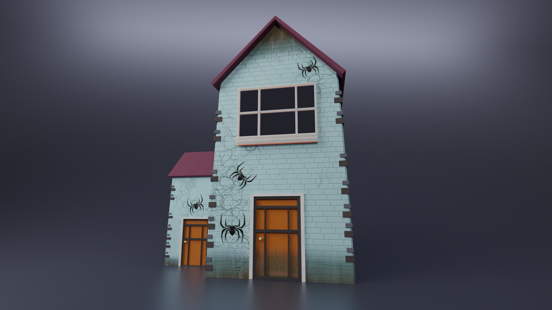 Halloween House 3D Model - TurboSquid 2141933
