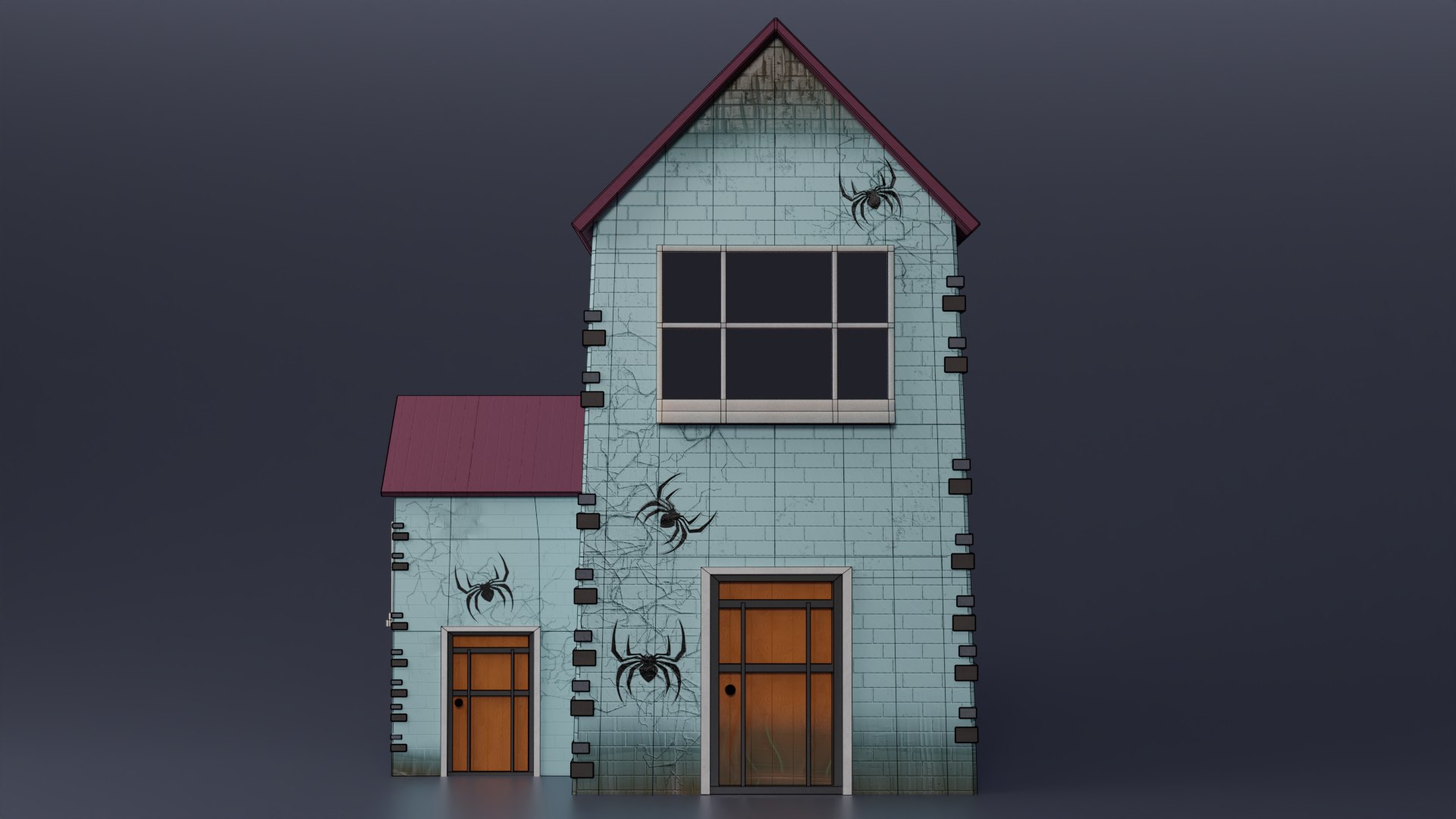 Halloween House 3D Model - TurboSquid 2141933
