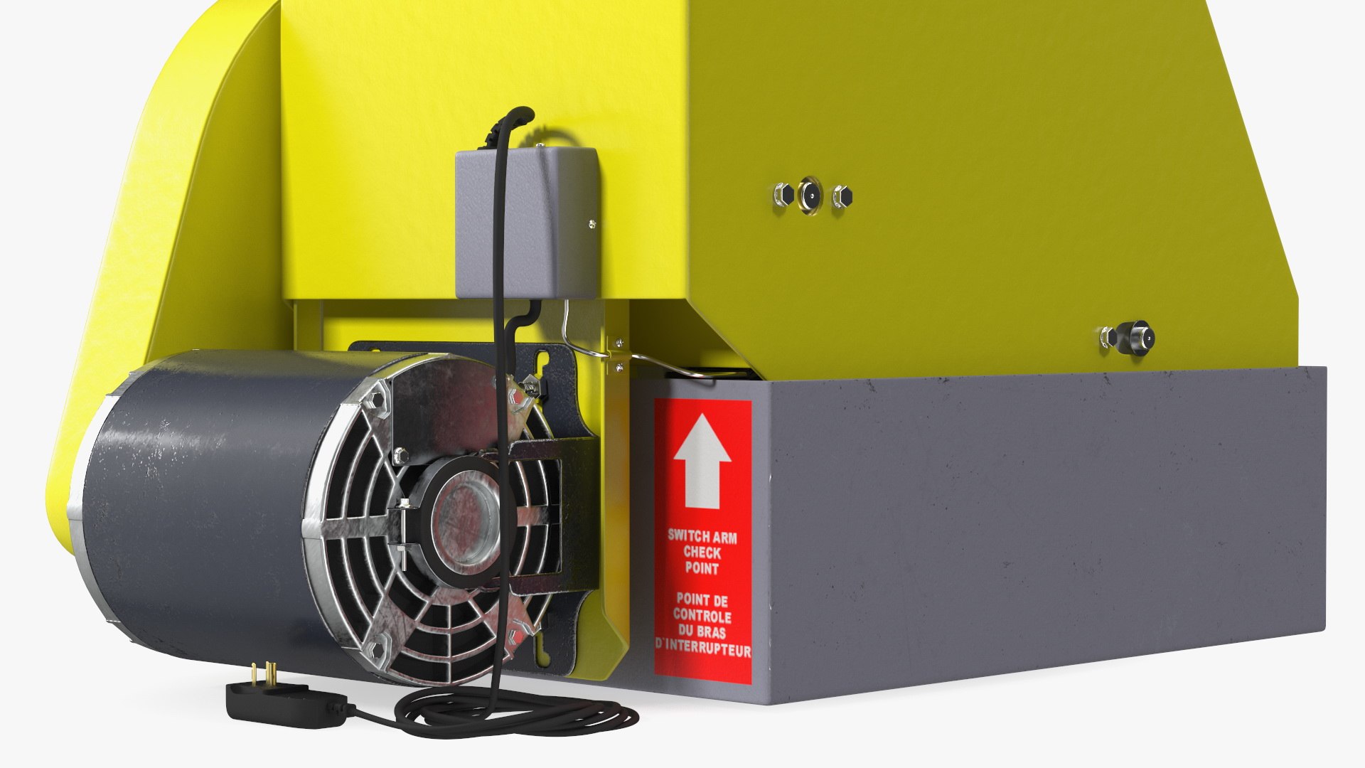 3D Model Yellow Industrial Boot Scrubber - TurboSquid 2073281