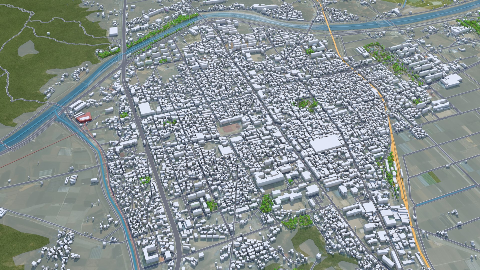 Sangju Si South Korea 3D Model - TurboSquid 2194847