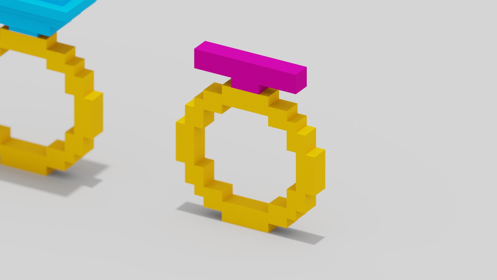 3D Ring Icons model - TurboSquid 2183445