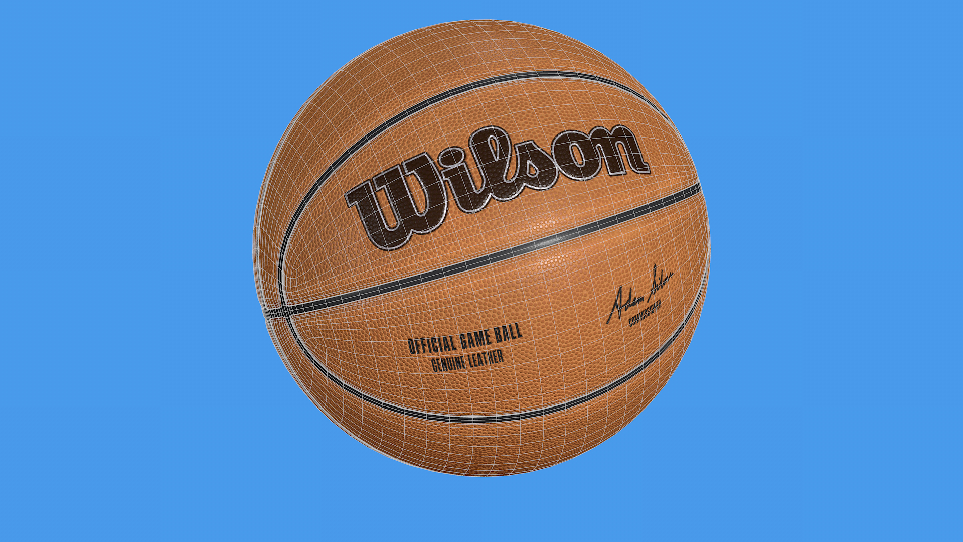 3D Realistic Wilson Basketball Ball Official 8K - TurboSquid 2032373
