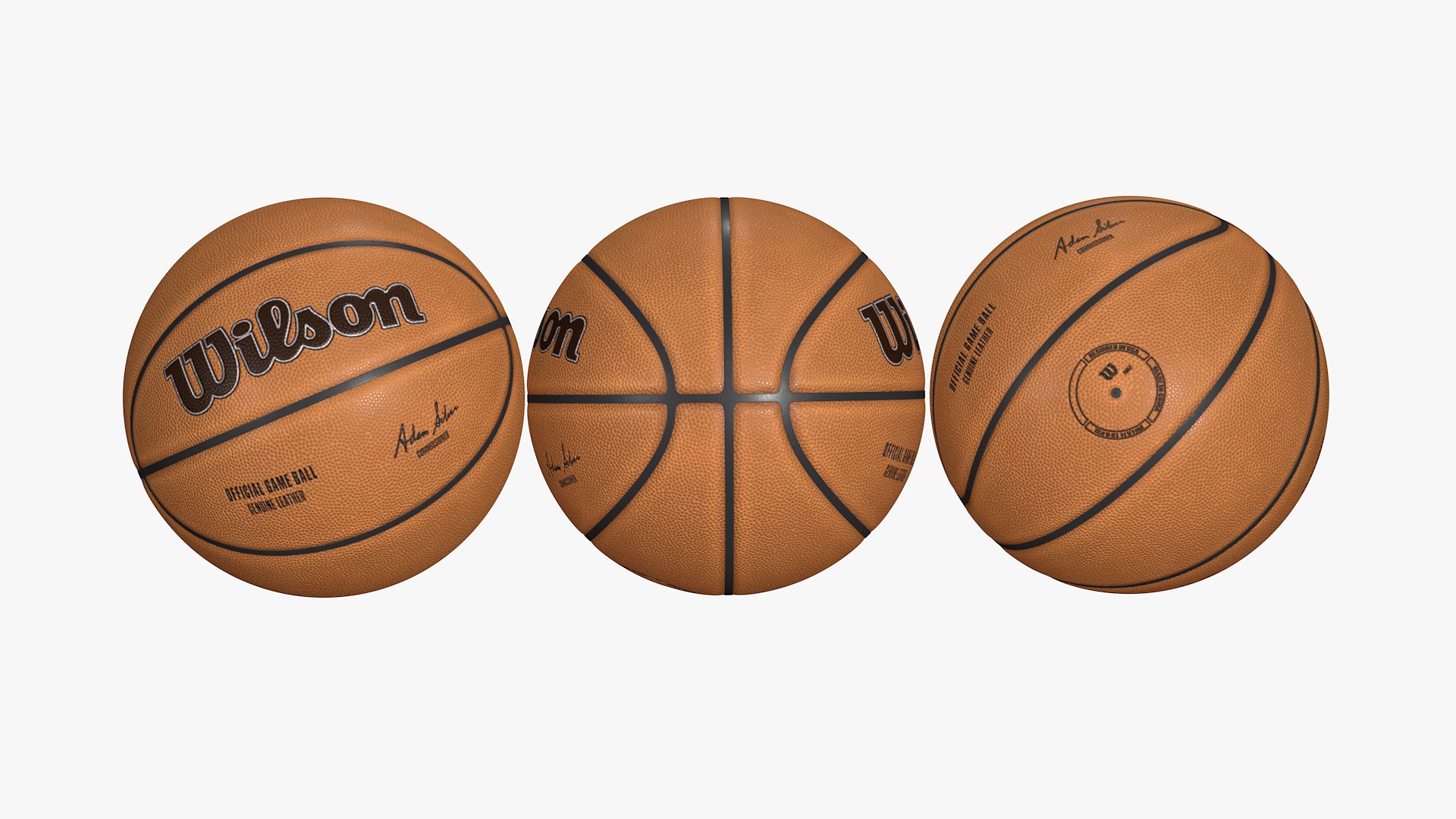 3D Realistic Wilson Basketball Ball Official 8K - TurboSquid 2032373
