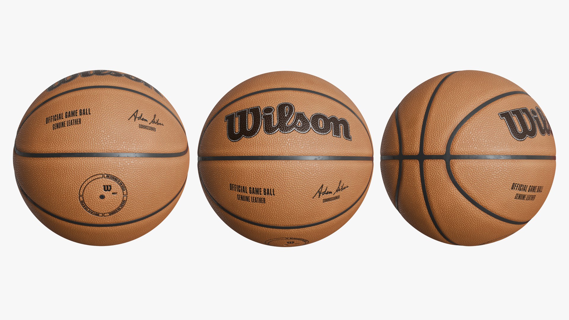 3D Realistic Wilson Basketball Ball Official 8K - TurboSquid 2032373