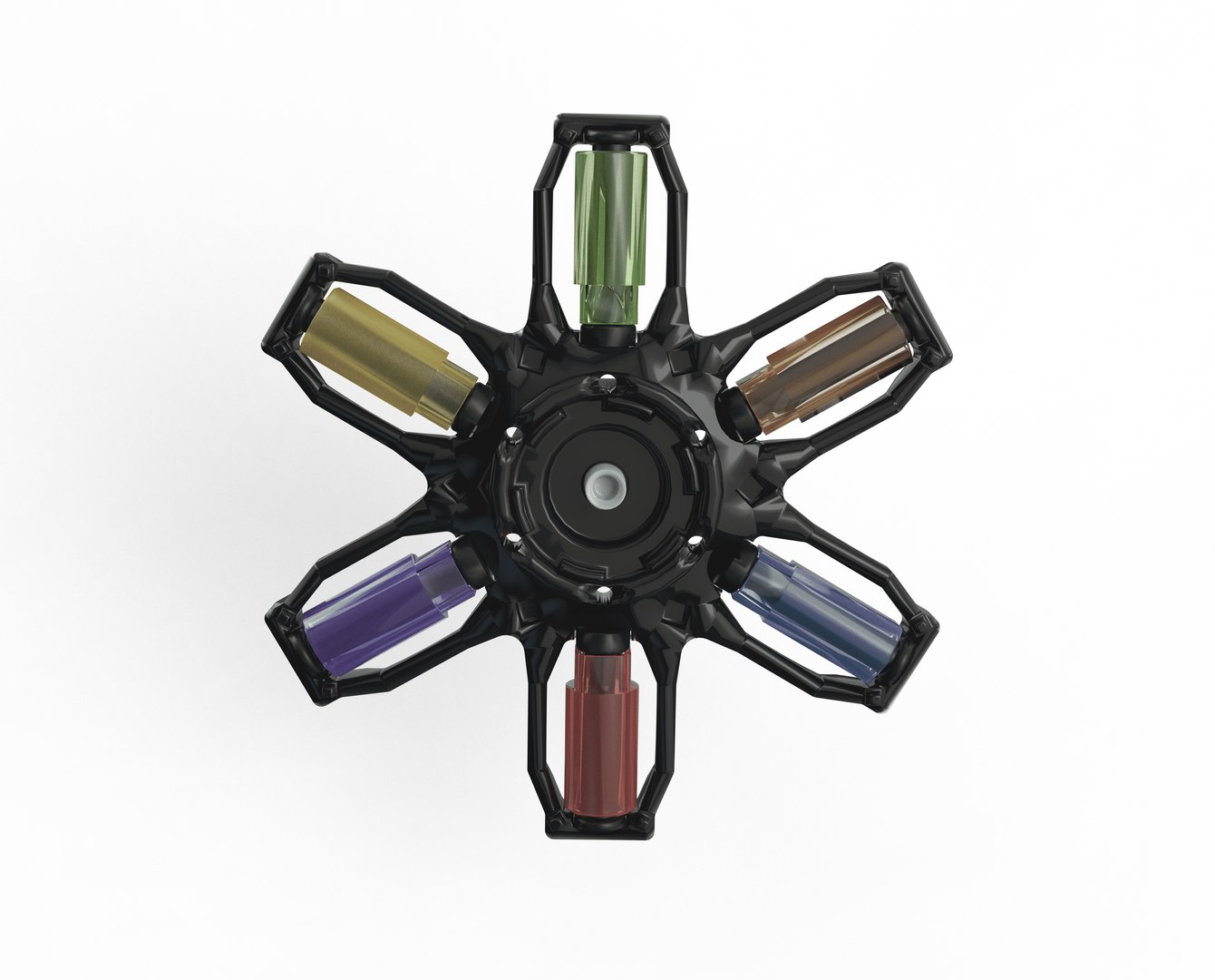 3D MECHANICAL FIDGET FLOWER DICE - TurboSquid 2132181