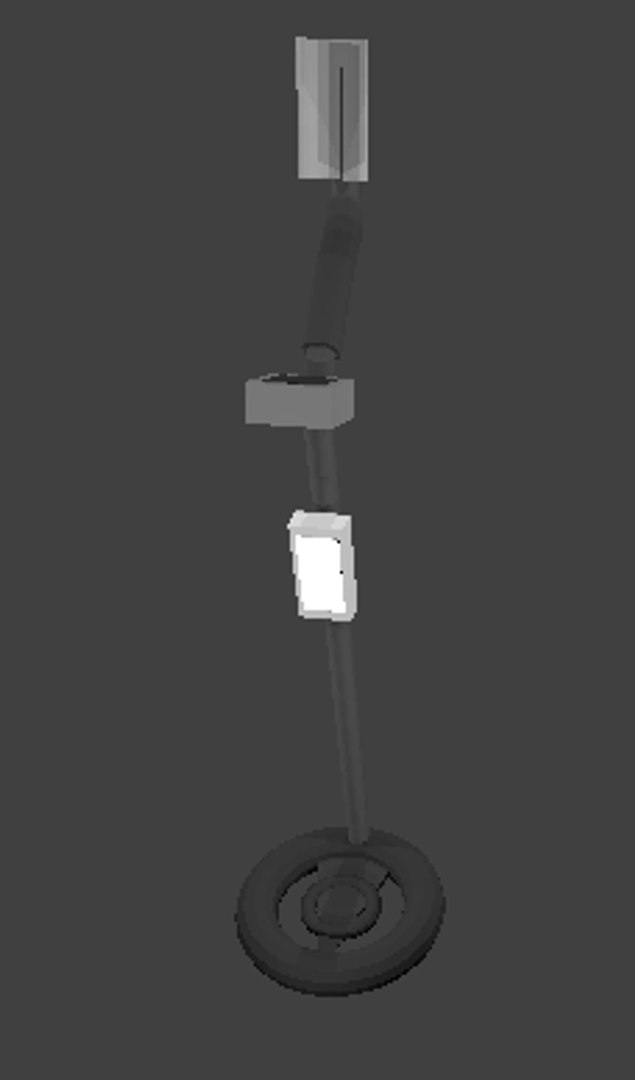 Metal Detector 3D Model - TurboSquid 1281655