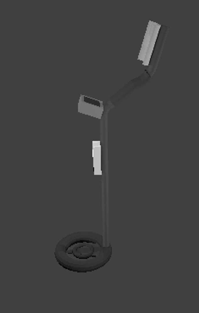 Metal Detector 3D Model - TurboSquid 1281655