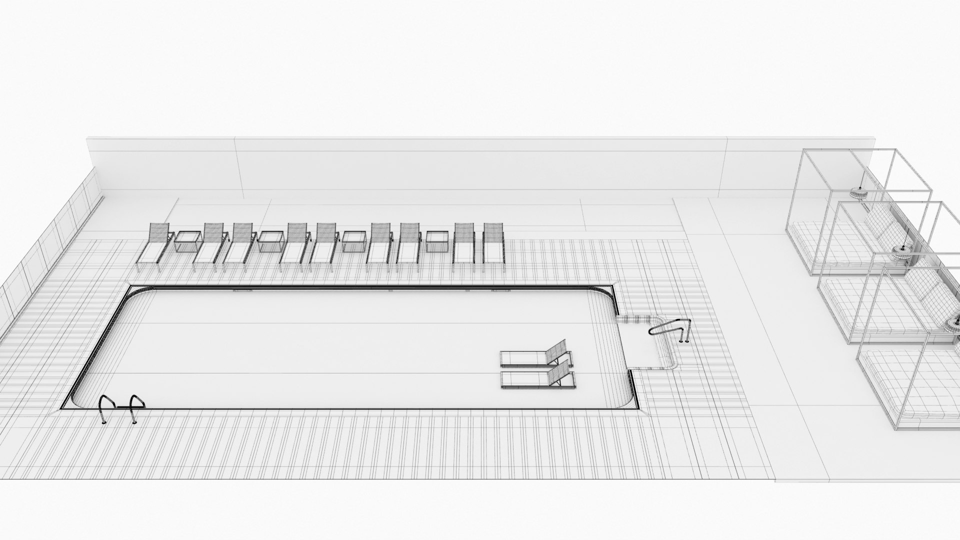 Swimming Pool 7 3D Model - TurboSquid 2323778