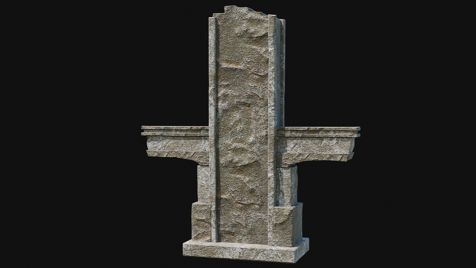 STONE MONUMENTS TOTEMS PORTAL GATE TOTEM ROCK ANCIENT COLLECTION Model ...